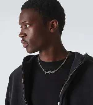 Balenciaga Logo Necklace