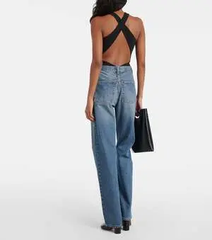 Alaïa Jersey Bodysuit - Black
