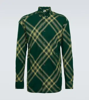 Burberry Pattern Shirts For Men