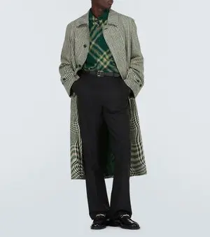 Burberry Check Wool Shirt