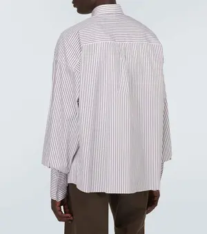 Dolce & Gabbana Striped Cotton Poplin Shirt - Multicoloured