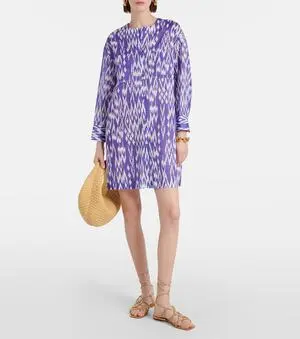 ERES Hurricane Printed Shirt Dress