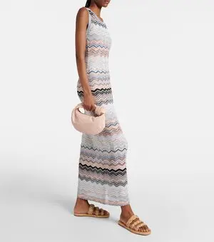 AQUAZZURA Costiera Embellished Raffia Sandals - Brown