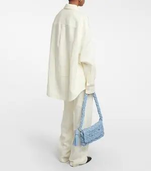 Bottega Veneta Oversized Linen Shirt