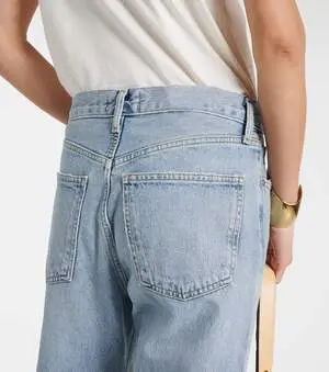 AGOLDE Fran Mid-rise Straight Jeans
