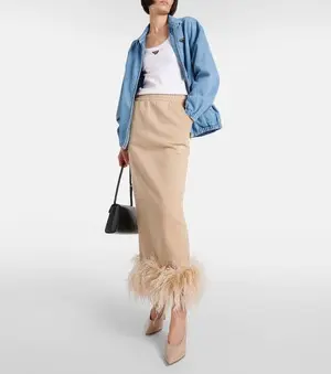 GIANVITO ROSSI Robbie Leather Pumps - Neutrals