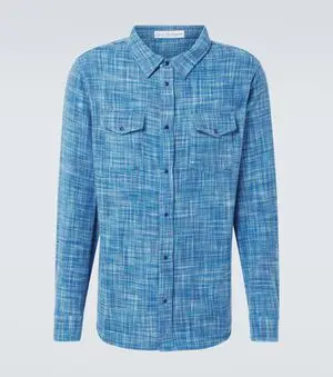 GOD'S TRUE CASHMERE Cashmere Shirt - Blue