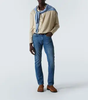 FRAME L'homme Mid-rise Slim Jeans