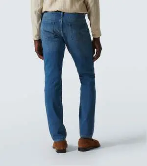 FRAME L'homme Mid-rise Slim Jeans