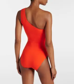 ERES Effigie One-shoulder Swimsuit - Orange