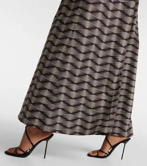 Dries Van Noten Printed Maxi Dress
