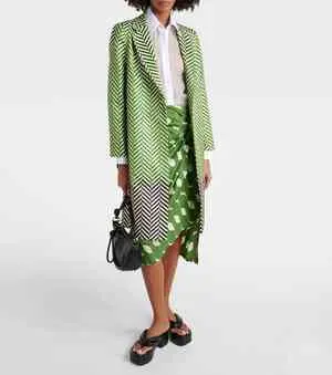 Dries Van Noten Silk And Cotton Shirt