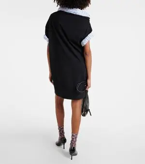 Dries Van Noten Cotton Jersey Midi Dress
