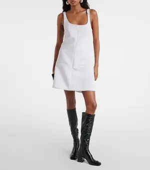COURREGES Courrèges Reedition Logo Cutout Minidress