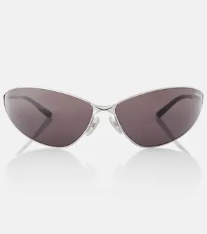 Balenciaga Silver Sunglasses