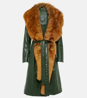 Women's Faux Fur Trim Coats