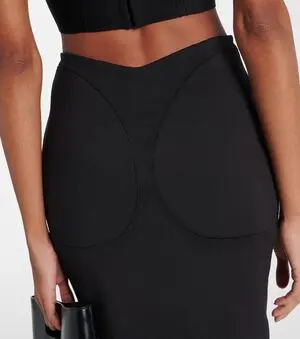 Alaïa Ruched Pencil Skirt