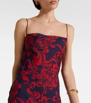 Dries Van Noten Printed Maxi Dress