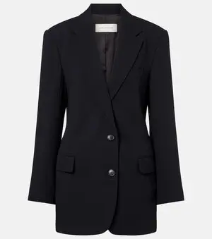 Dries Van Noten Double-breasted Blazer - Black