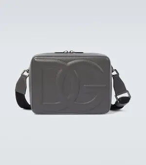 Dolce & Gabbana Leather Camera Bag - Grey