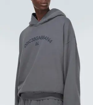 Dolce & Gabbana Cotton Jersey Hoodie