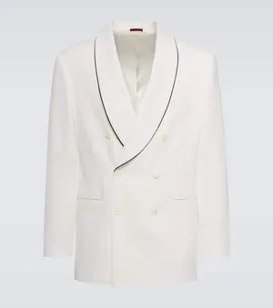 Brunello Cucinelli Cotton Tuxedo Jacket