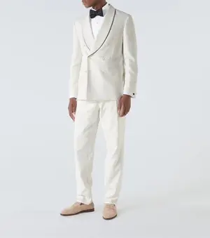 Brunello Cucinelli Cotton Tuxedo Jacket