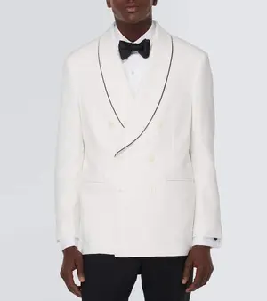 Brunello Cucinelli Cotton Tuxedo Jacket