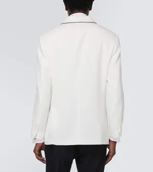 Brunello Cucinelli Cotton Tuxedo Jacket