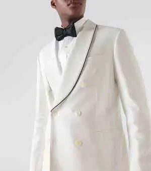 Brunello Cucinelli Cotton Tuxedo Jacket