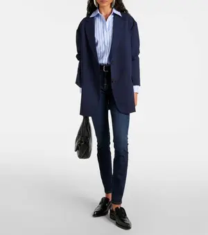 7 For All Mankind The Skinny Mid-rise Jeans