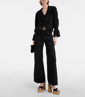 CHRISTIAN LOUBOUTIN Super Calakala 130 Espadrille Sandals - Black