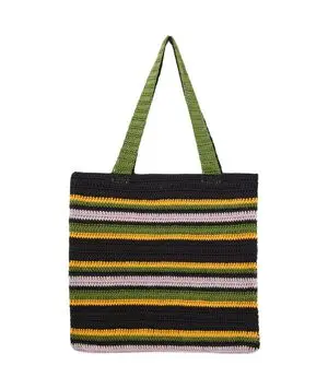 BODE Harbor Stripe Crochet Tote
