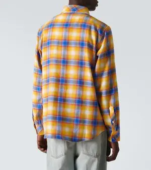 GOD'S TRUE CASHMERE Tartan Cashmere Shirt - Multicoloured