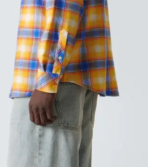 GOD'S TRUE CASHMERE Tartan Cashmere Shirt - Multicoloured