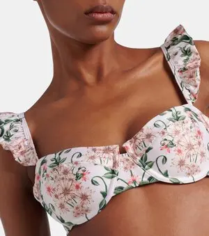 Agua Bendita Margarita Amanecer Bikini Top - Multicoloured