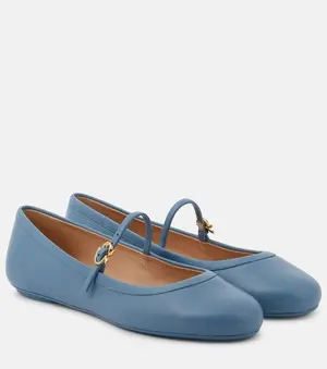 Women's Blue Flats