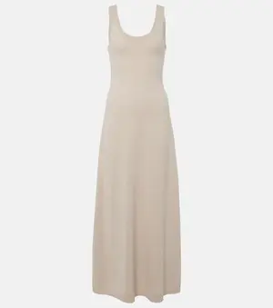 Brunello Cucinelli Cashmere Midi Dress