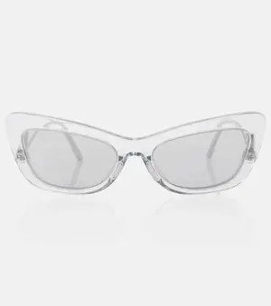 Dolce & Gabbana Dg Embellished Cat-eye Sunglasses - Grey