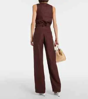 Faithfull The Brand Isotta High-rise Straight Pants