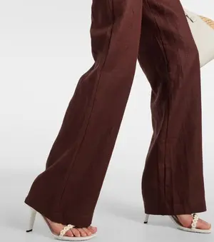Faithfull The Brand Isotta High-rise Straight Pants