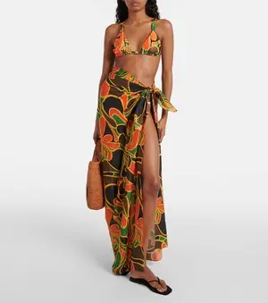 Faithfull The Brand Andez Printed Bikini Bottom - Multicoloured