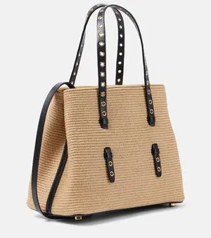 Alaïa Mina 25 Medium Tote Bag - Neutrals