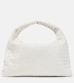 Bottega Veneta White Shoulder Bags