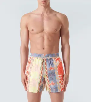 Etro Printed Swim Trunks
