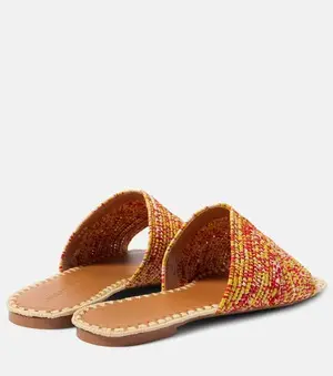 Clergerie Ineni Raffia Slides