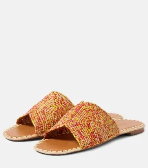 Clergerie Ineni Raffia Slides