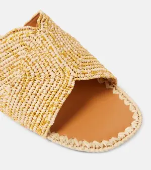 Clergerie Ineni Raffia Slides