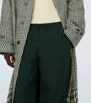 Burberry Technical Wide-leg Pants