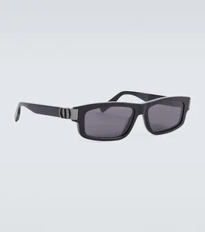 Dior Cd Icon S2i Rectangular Sunglasses - Black